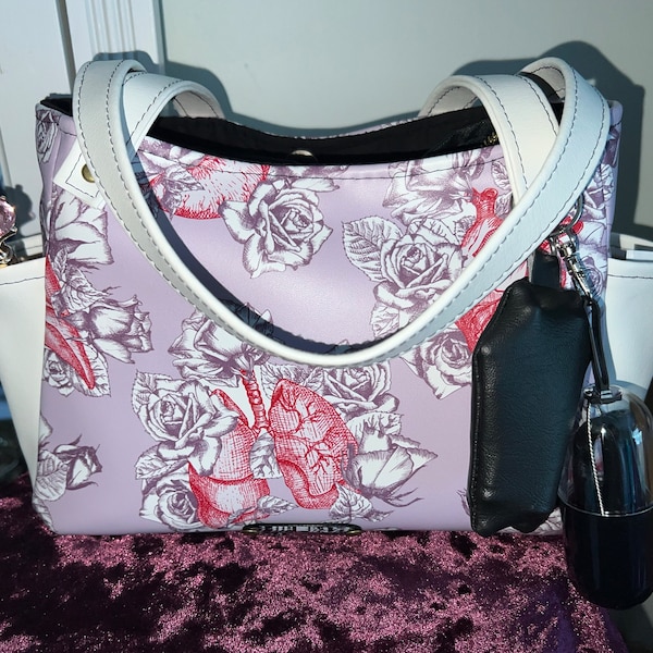 Coffin Lip Balm Holder, Goth Keychain Holder, Goth Lip Balm, Coffin ...