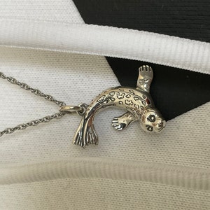 Sea Turtle Necklace Silver Sea Turtle Baby Hatchling Turtle - Etsy