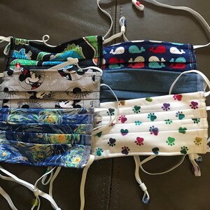 Best Mask for Hearing Aids, Over the Head, One Size Fits All, Made in ...