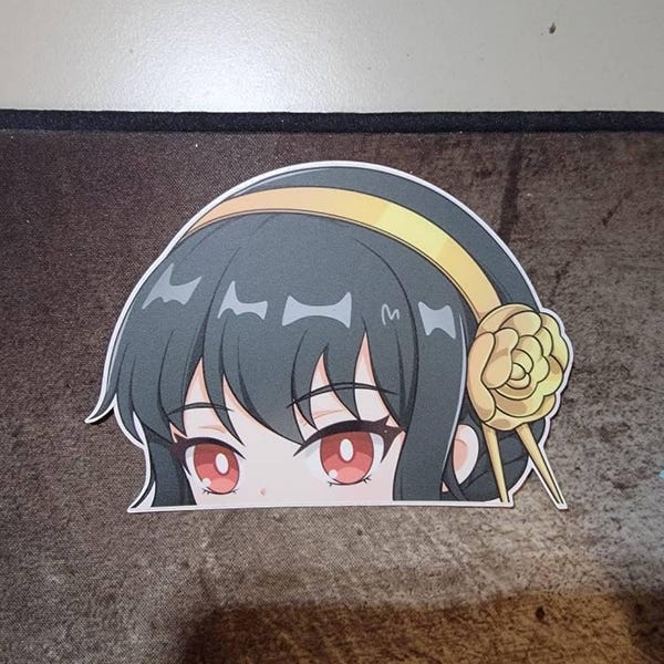 Wuthering Waves Stickers Peeker | Yinlin Peeker Stickers | Wuthering ...