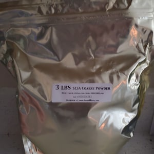 3lbs Slsa, Eco Certified Surfactant, Lathanol, Sodium Lauryl ...