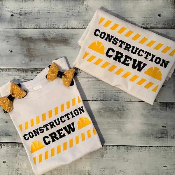 Construction Crew SVG, Birthday Shirt SVG Cut Table Design,svg,dxf,png ...