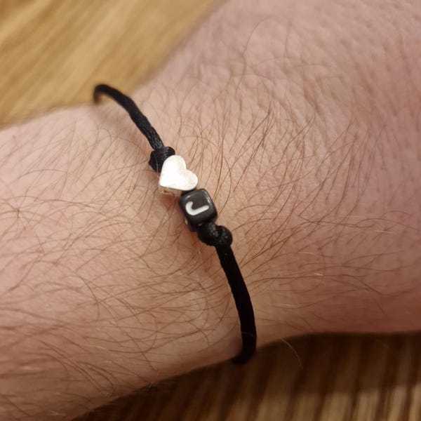 Personalised Couples Bracelet Matching Friendship Bracelet Set for Best ...