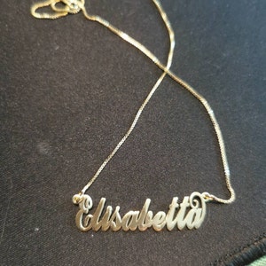 Carrie Font Name Necklace Personalized Carrie Style | Etsy