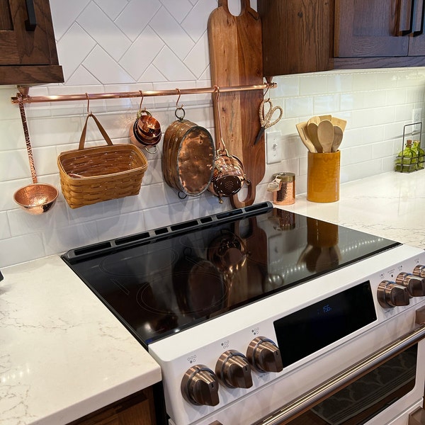 Copper Pot Rail, Copper Pot Rack - Etsy