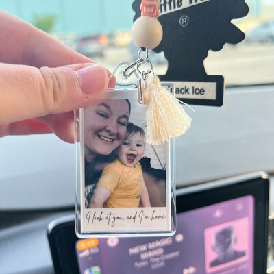 Tiny Mini Small Photo Album Keychain includes Personalized Photos Tiny ...