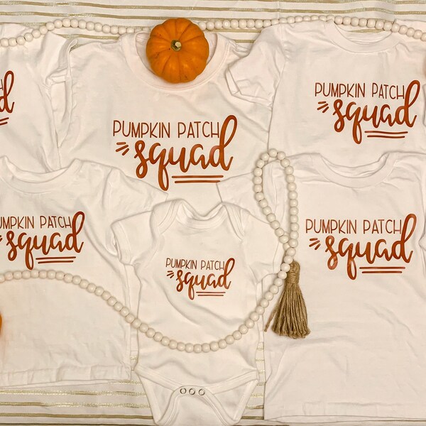 Pumpkin Patch Squad SVG - Halloween SVG - Thanksgiving SVG - Pumpkin Svg - Fall Svg - Squad ...