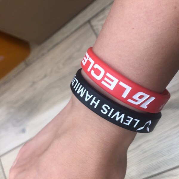 Lando Norris F1 Driver Inspired Rubber Wristband, Mclaren, Quadrant ...