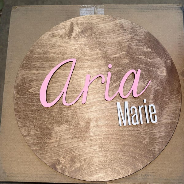 Stacked Names for Nursery, Wooden Letters, Name Sign, Nursery Letters ...