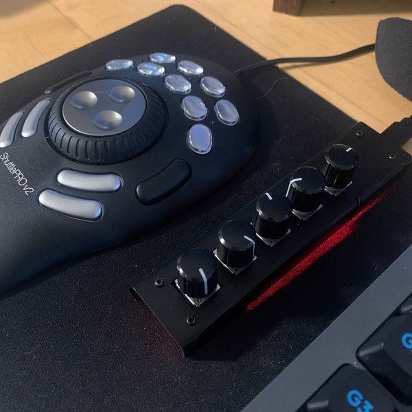 Bigknob a Custom Programmable Macropad Keypad for Zoom/media/volume ...