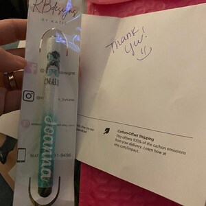 CNA Personalized Glitter Pen - Etsy