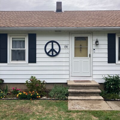 Big Peace Sign 2440 Peace Symbol Peace Sign Wall Art Extra Large Peace ...