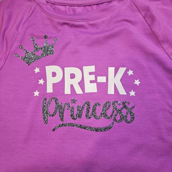 Pre-k Princess Svg, Pre-k Svg, Girl Pre-k Svg, Back to School Svg ...