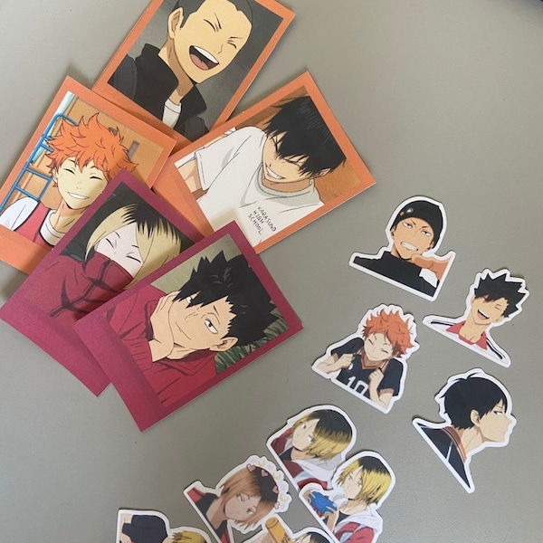 Haikyuu Kenma/kuroo Stickers - Etsy