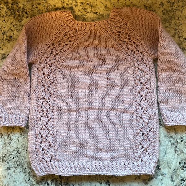 KNITTING Pattern-diamond Sweater– P193 - Etsy