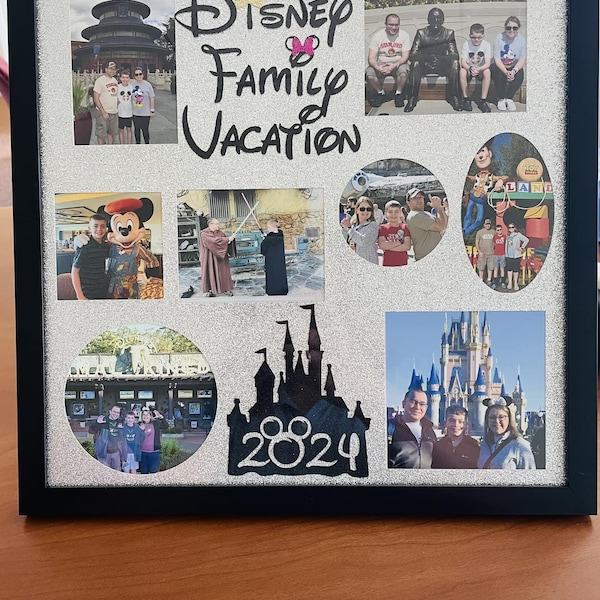 Disney Mickey Mouse Picture Frame Collage Photo Frame Birthday Disney ...