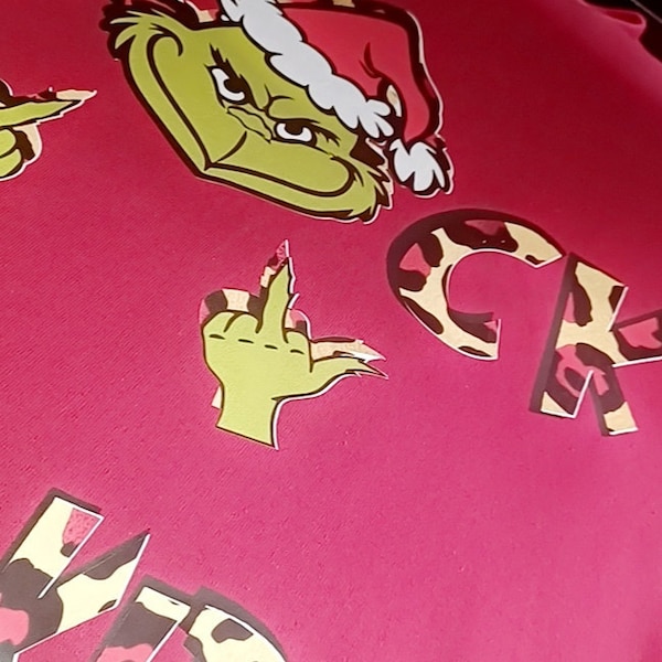 Grinch Middle Finger SVG, Grinch Giving the Finger, Middle Finger SVG ...