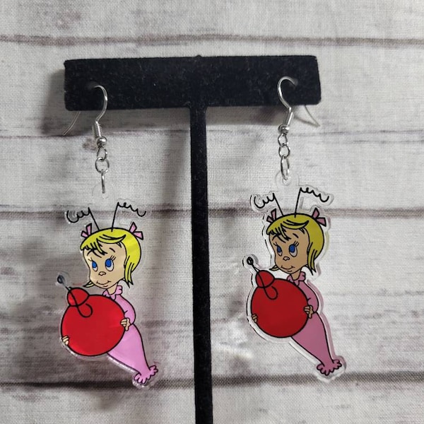 Laser Cut Printed Christmas Cindy Lou Who Frosty Rudolph Red Nose ...