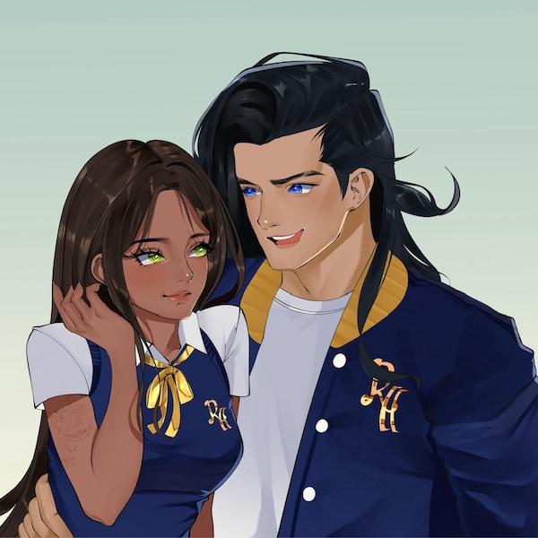 Custom Pfp Pfp Commission Pfp For Twitch Vtuber Profile Icon Social Media Anime Character