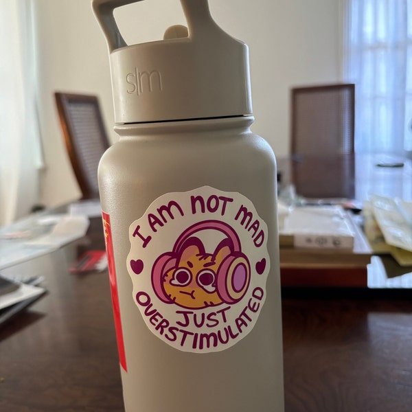 Give Me a Sec Going Non Verbal Sticker - Etsy