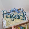 NEW Font Alphabet Letter Template - Knitted Wire Art/tricotin - DIGITAL ...