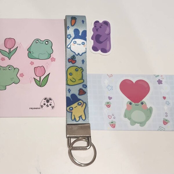 Quokka's Bakery Lanyard Keychain | Mini Lanyard for Keys | Cute Gift - Etsy