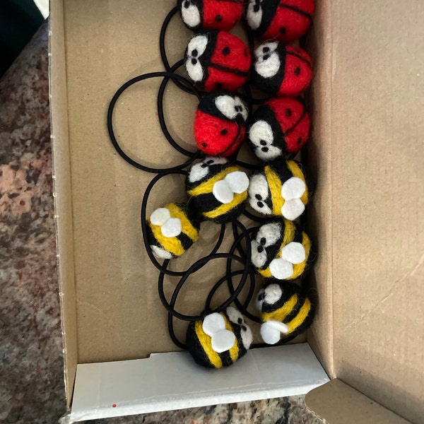 Mini Gonks, Felt Gnomes, Spring Dwarfs, Miniature Elfs, 3cm Tall ...