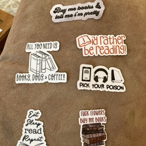 Bookish Mini Sticker Surprise Pack - Etsy