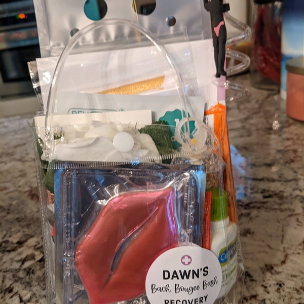 Bachelorette Recovery Kit, Custom Recovery Kit Stickers, Party Labels ...