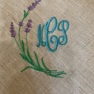 Personalized Embroidery Design. Flowers Name Machine | Etsy