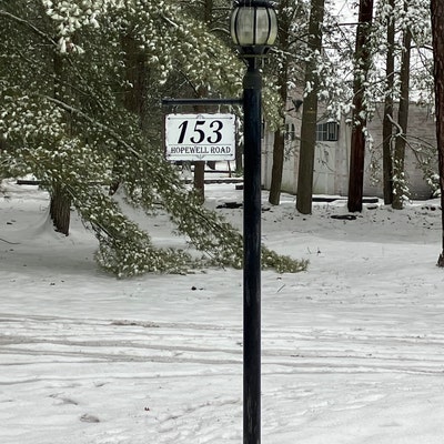 Rustic Address Sign, Farmhouse Decor, House Numbers, Street Sign ...