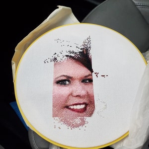 Custom Made Cross Stitch Pattern Photo Realistic Cross Stitch Pattern ...