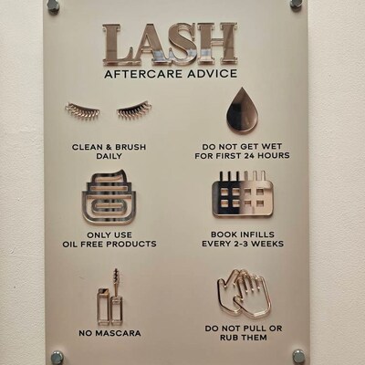 Lip Filler Injections Journey Acrylic A3 Wall Sign Beauty - Etsy