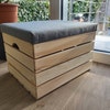 Large Wicker Crate With Handles 3 Variants Storage Box Natural Brown ...