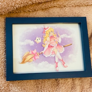 Bowsette and Boosette Art Print Cute Anime Gaming 7x5 Print | Etsy