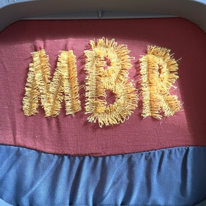 Cute Fluffy Fringed FONT Machine Embroidery Designs in Assorted Sizes ...