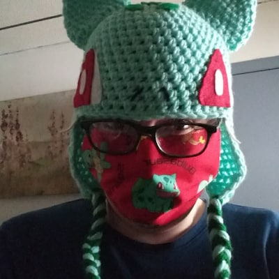 Crochet Bulbasaur Beanie/hat - Etsy
