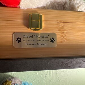 Fancy Gold Engraved Plate Metal Name Sign Picture Frame Plate Engraved ...