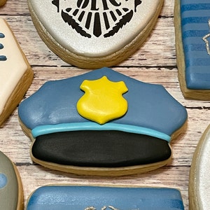 Police Policeman Cop Hat Cookie Cutter - Etsy