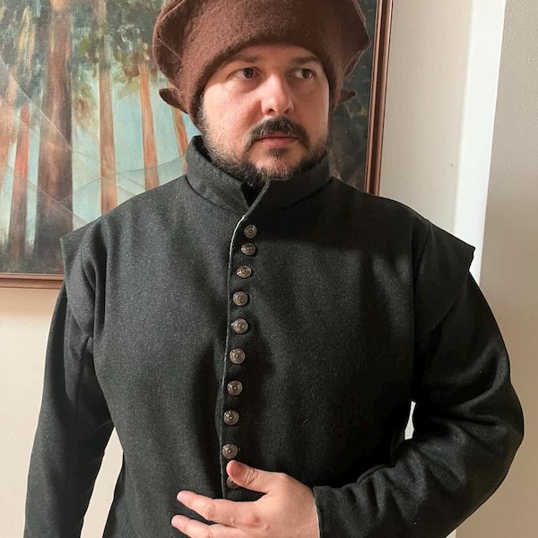 Phrygian Red Felt Wool Hat Medieval Men's and Women's Liberty Cap ...