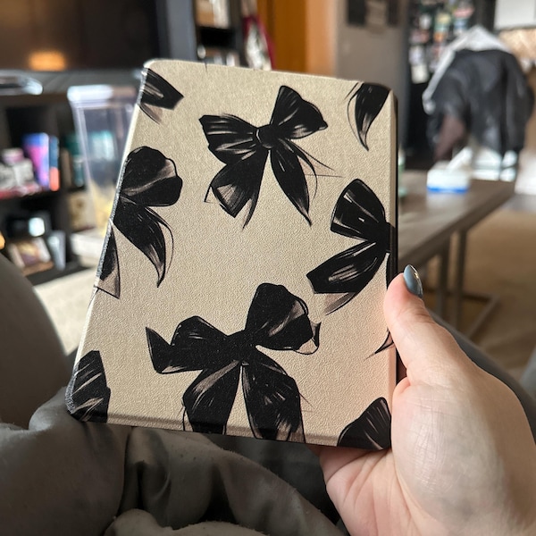 Cartoon Collage Kindle Custom Case With Hand Strap for Paperwhite 1/2/4 ...