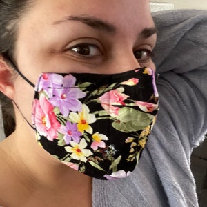 Cloth Face Mask / Filter PM2.5 Face Mask / Wired Face Mask With Nose ...