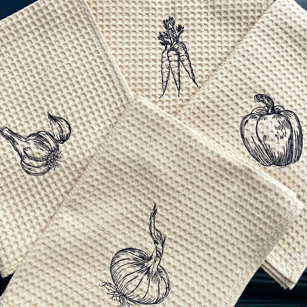 Embroidery File Vegetable Set 01, Machine Embroidery, 4 Embroidery ...