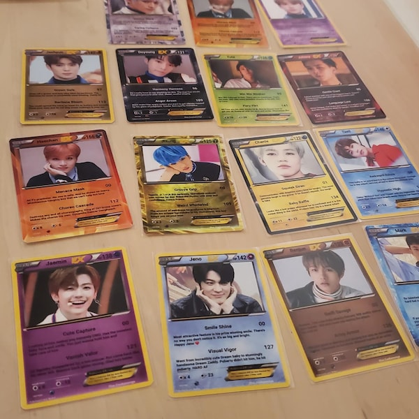 Monsta X Pokèmon Cards - Etsy