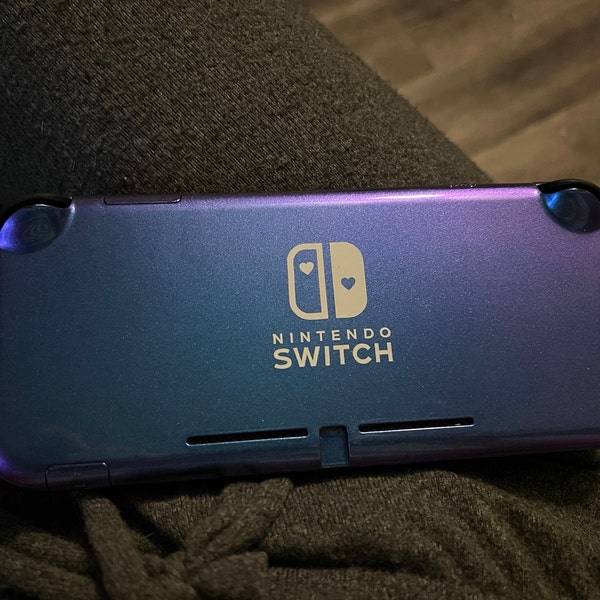 Nintendo Switch Logo With Hearts - Vinyl Decal - Multiple Colors ...