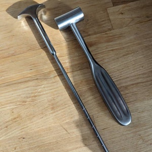 Lobotomy Orbitoclast & Hammer Surgical Medical Tools Shadowbox With ...