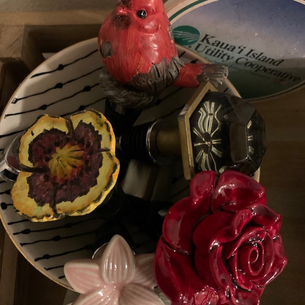 Industrial Wine Stopper / Spigot Knob Stopper / Rustic Bottle Stopper ...