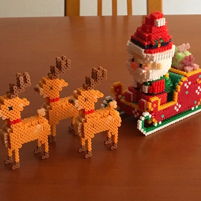 DIY Lobster 3D Perler Bead Pattern Tutorial - Etsy