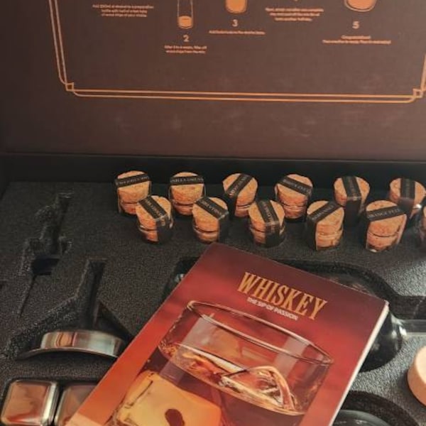 Whiskey Making Kit, Whiskey Gift, Whiskey Set Gifts for Men, Whiskey ...