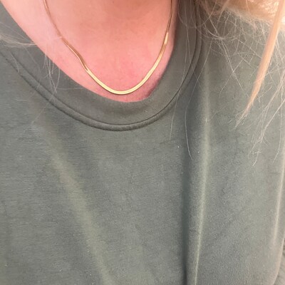 Evil Eye Necklace , 18 K Gold Filled Necklace, Figaro Necklace , Eye ...